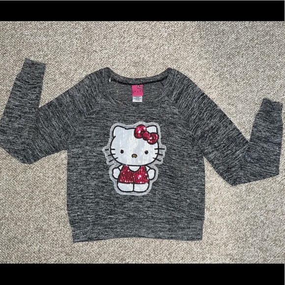 Tops | Hello Kitty Sweater | Poshmark